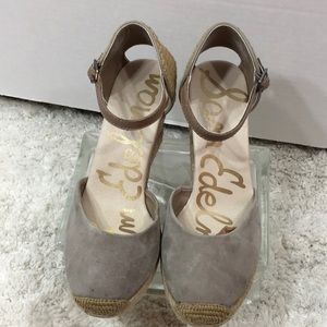 Sam Edelman | Shoes | Sam Edelman Harmony Suede Wedge Espadrilles ...